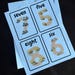 Counting Number Flashcards, Kindergarten Math, Adding, Preschool ...
