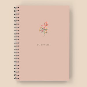 To Do List Planner: Wire-o Spiral Bound To-do List Tracker, to Do ...