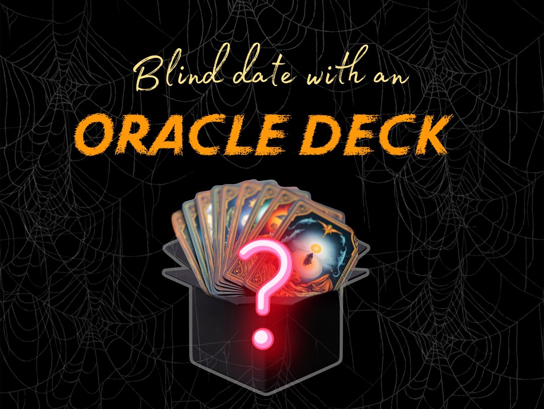 Blind Date With an Oracle Deck (randomly Selected, Surprise Oracle Deck ...