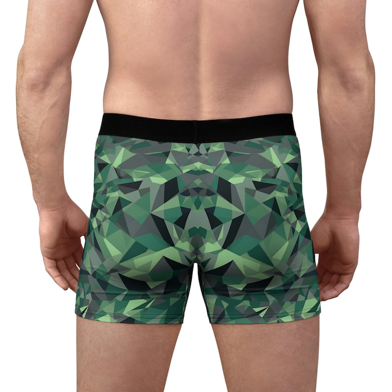 Men's Geometric Print Boxers stylish and Comfortable Underwear ...