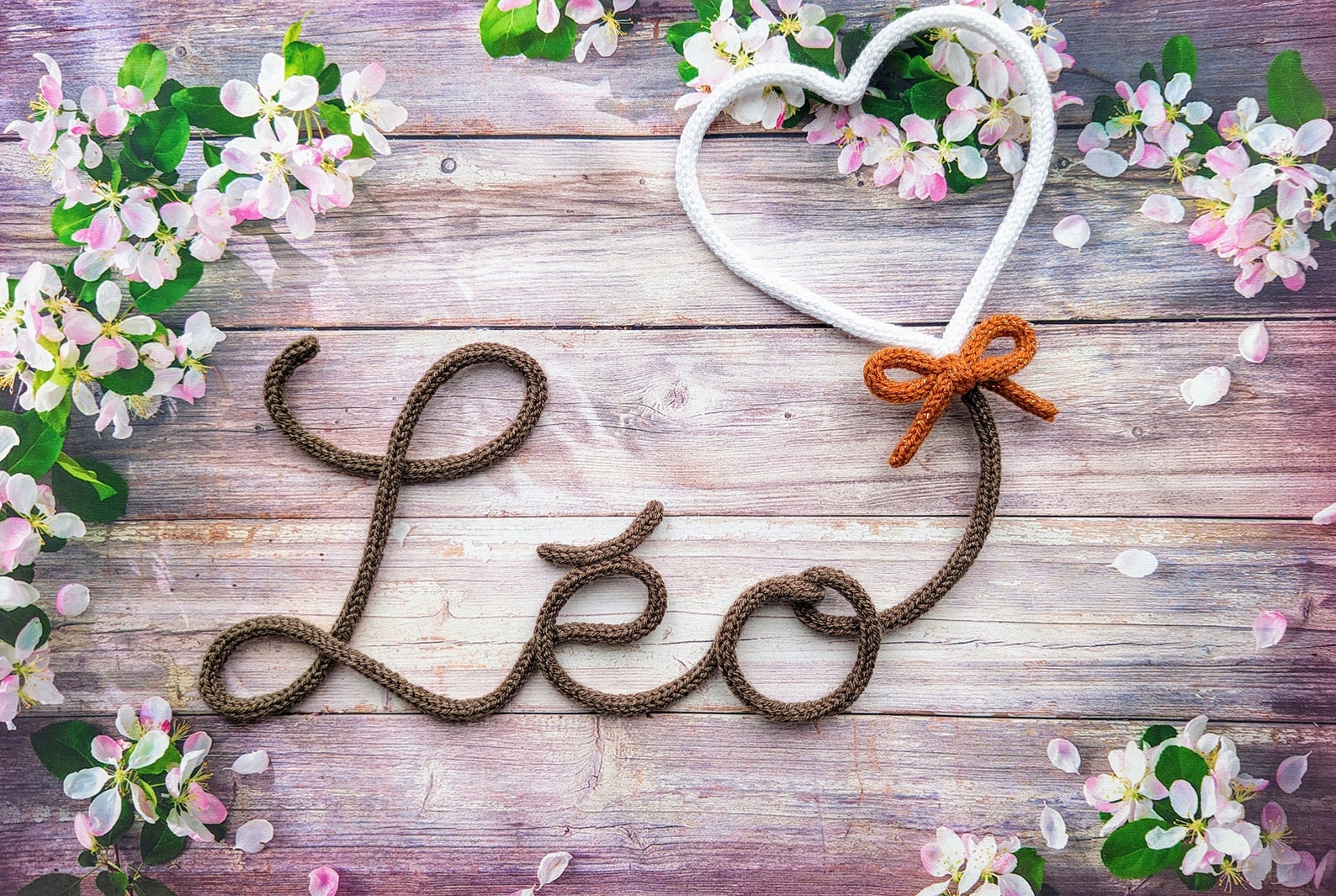 Knitting First Name, Child's Room First Name, Personalized Baby First ...