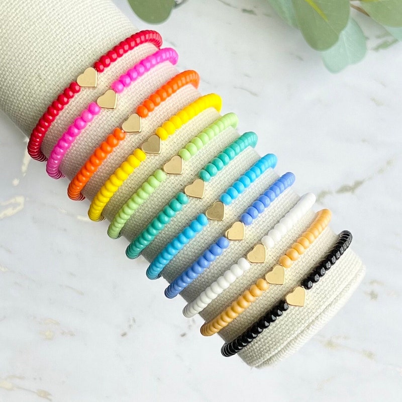 Girls Bead Bracelet - Etsy