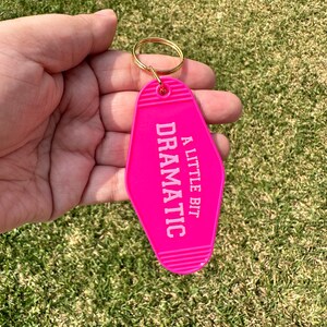 Mean Girls Y2K Dramatic Trendy Motel Keychain, Regina George 90s Car ...