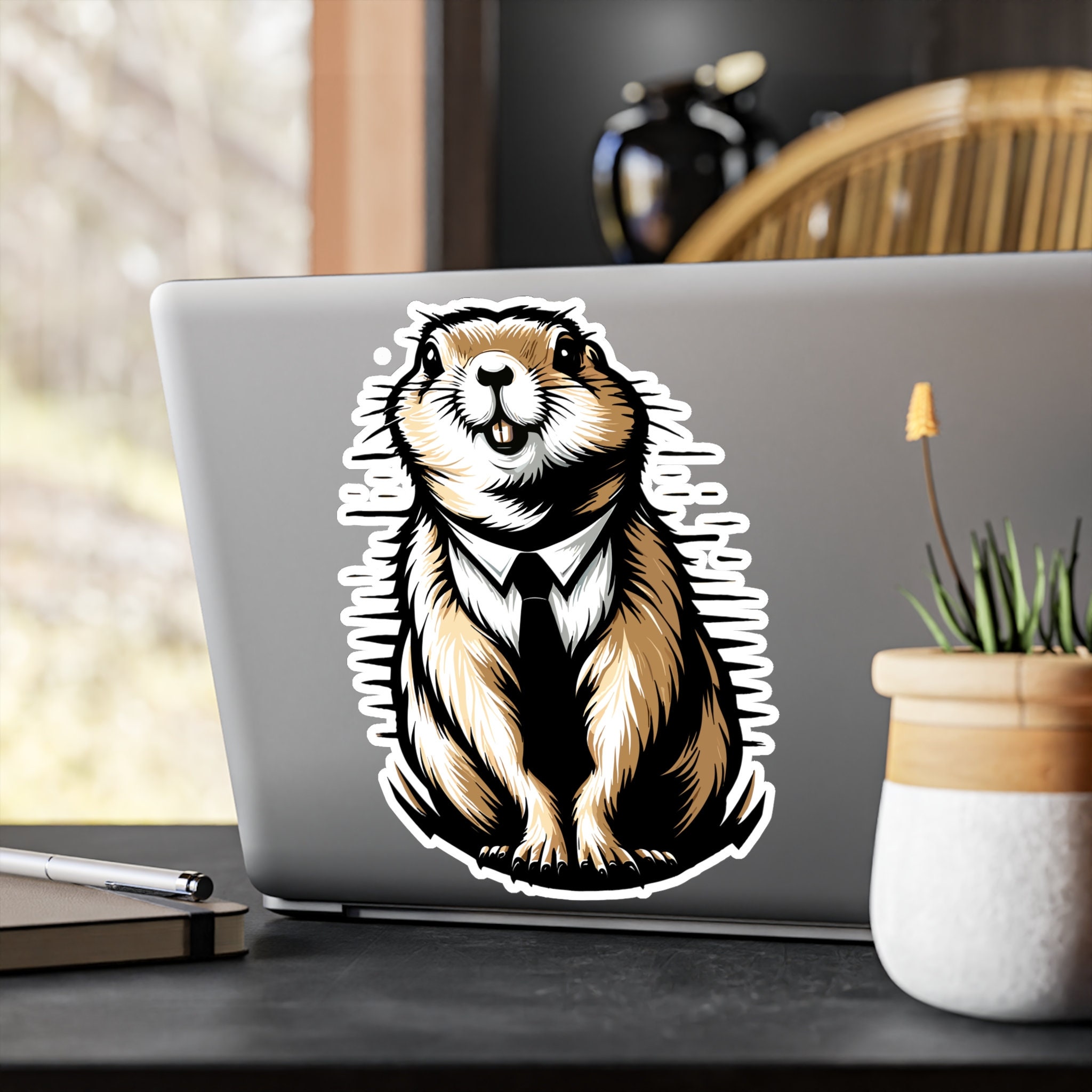 The Distinguished Gentlemen Sticker - Waterproof Vinyl Satin - Prairie ...