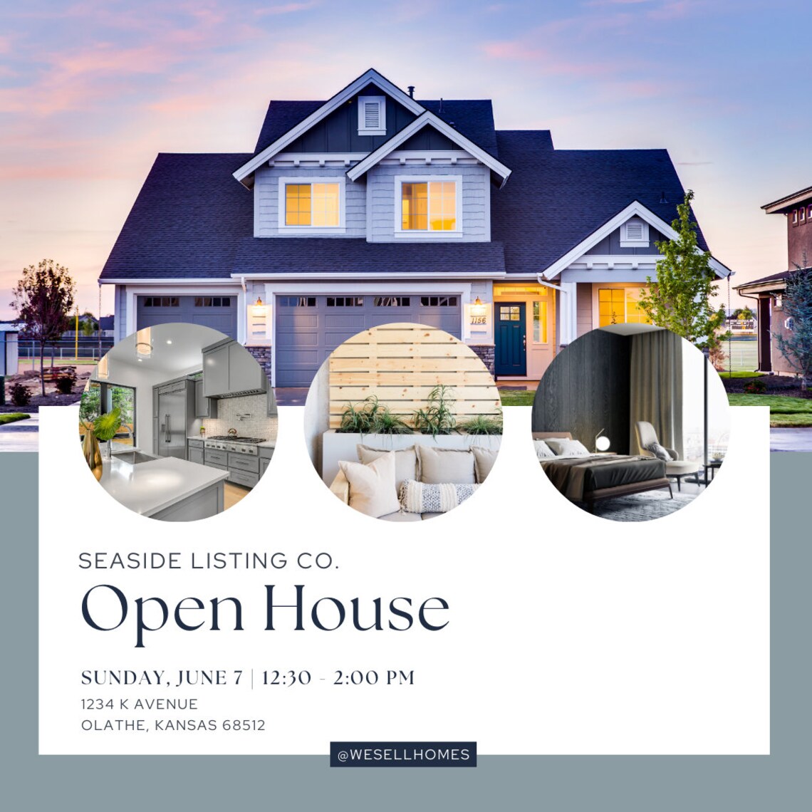 Real Estate Social Media Templates Real Estate Instagram Posts Realtor ...