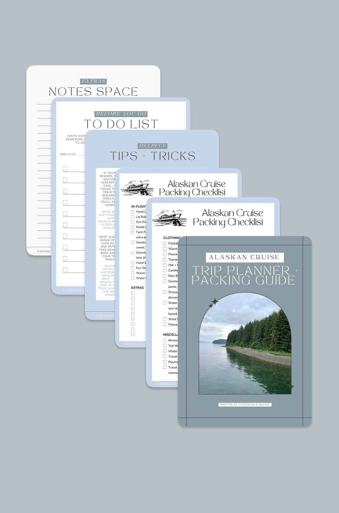 Travel Packing List Alaska, Travel Itinerary Planner, Printable ...