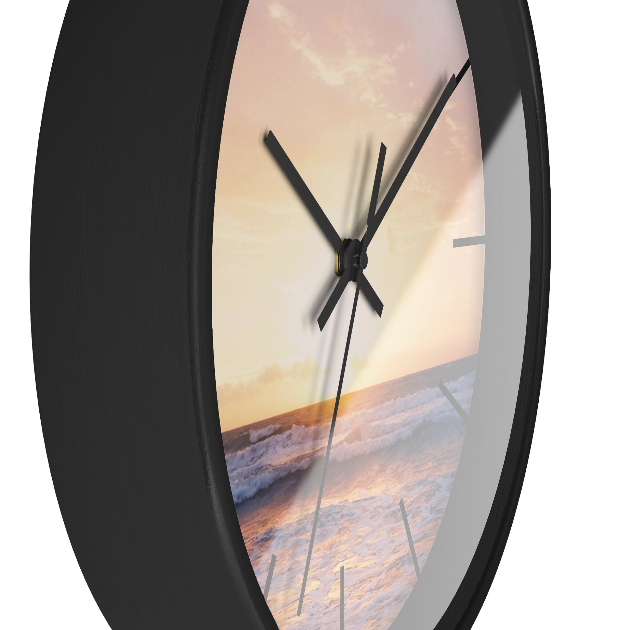 Beach Sunset Wall Clock Beach Wall Clock Unique Home Décor - Etsy