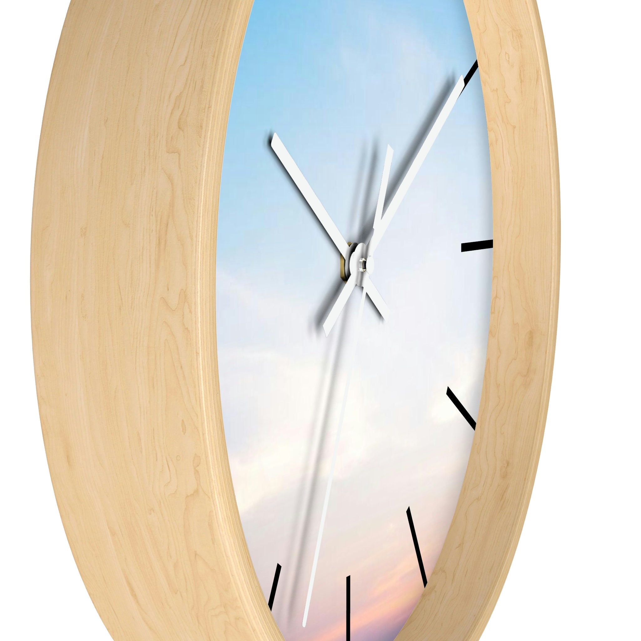 Beach Sunset Wall Clock, Beach Wall Clock, Unique Home Décor, Sunset ...