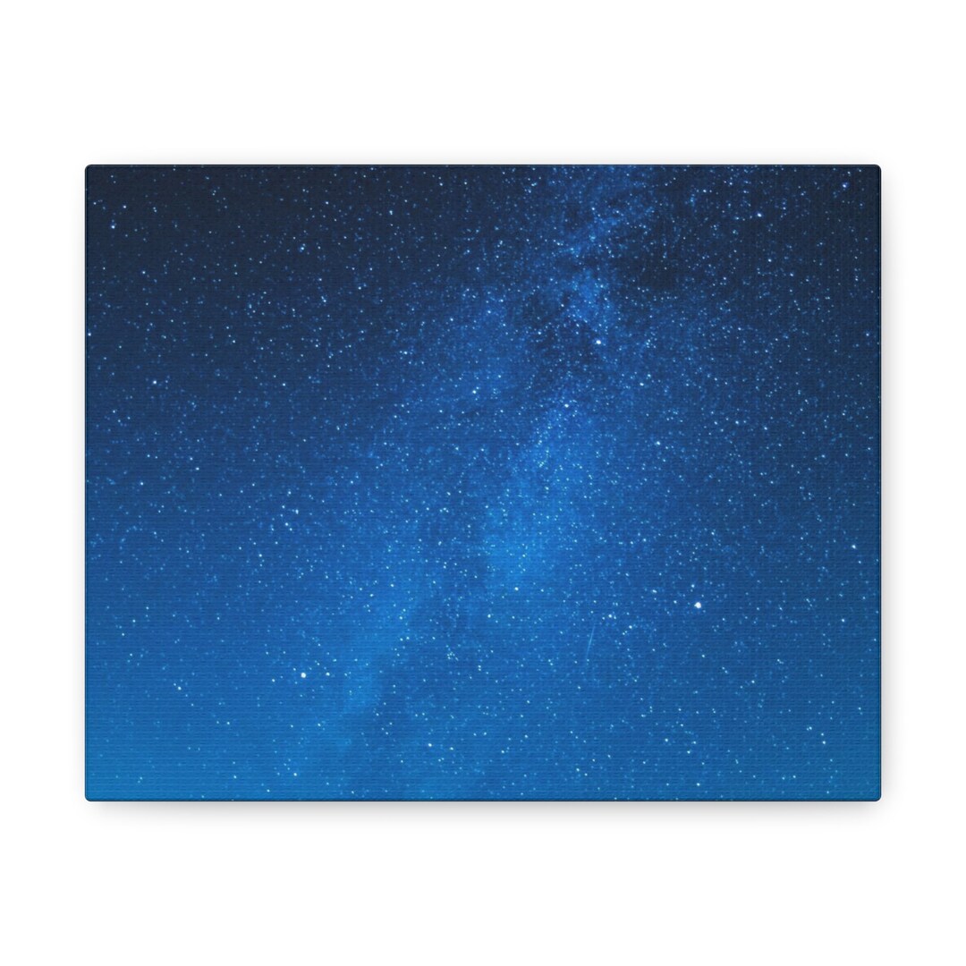 Star Night Sky Canvas Aesthetic Home Décor Night Sky Canvas - Etsy