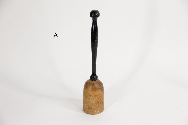 Antique Wooden Pestle Rustic Food Masher - Etsy