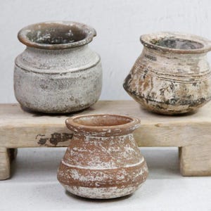 Antique Clay Pot | Assorted Vintage Earthenware Pottery - Etsy