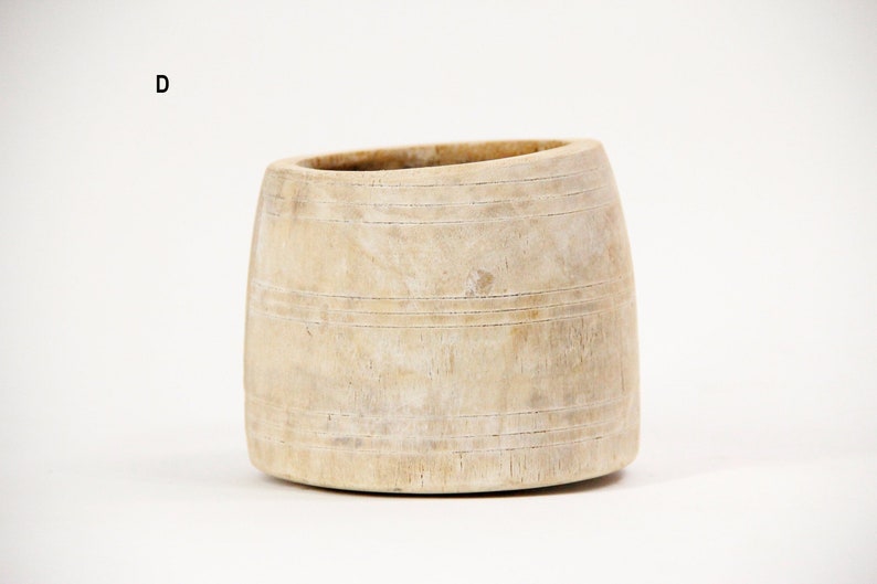 Vintage Natural Wooden Honey Pot - Etsy