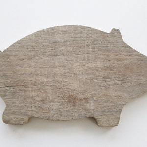 Vintage Pig Cutting Board | Breadboard - Etsy