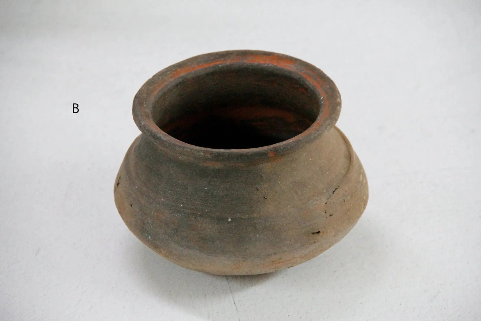 Vintage Clay Pot Earth Tone Medium - Etsy