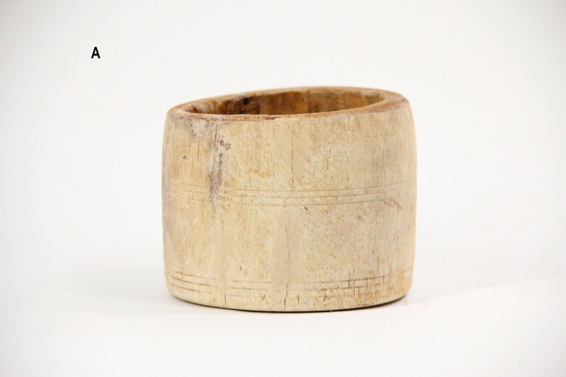 Vintage Natural Wooden Honey Pot - Etsy