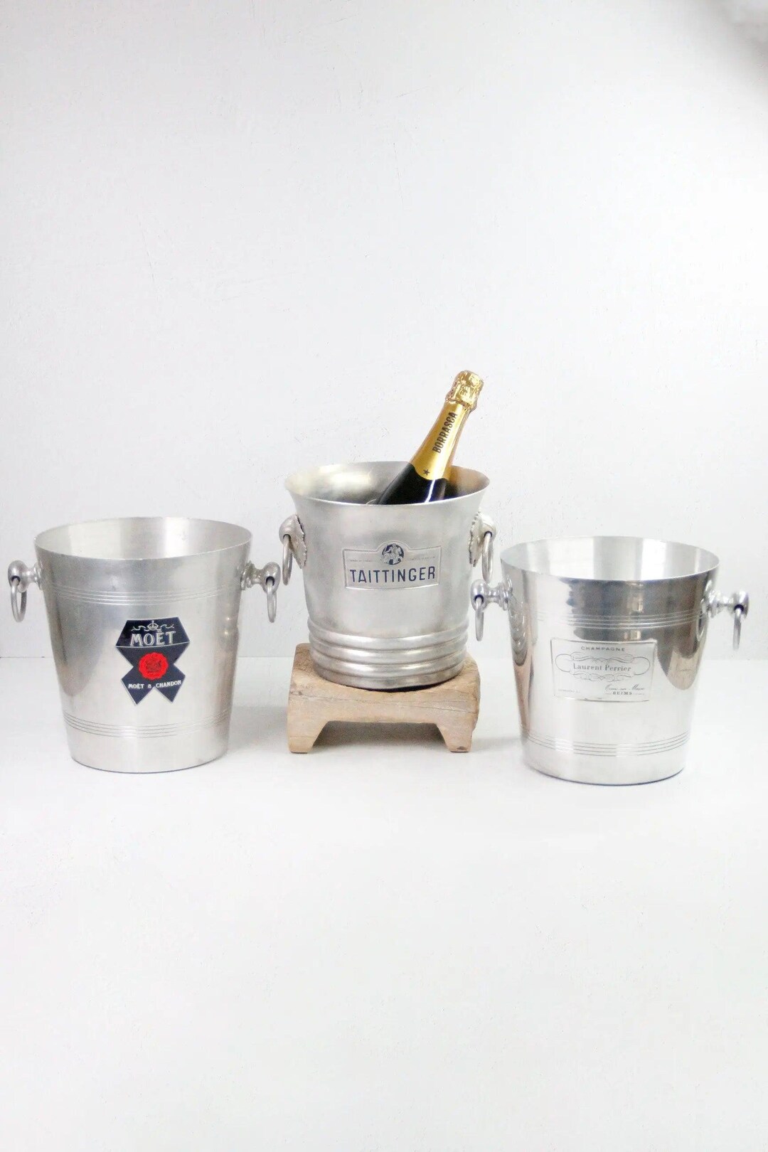 French Champagne Bucket Magnum Chiller-vintage Bar Decor - Etsy