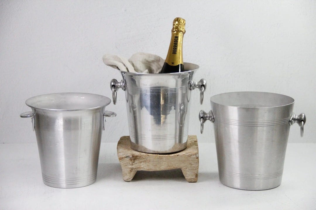 Vintage Champagne Bucket | French Chiller Bar Decor - Etsy