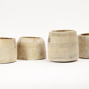 Vintage Natural Wooden Honey Pot - Etsy