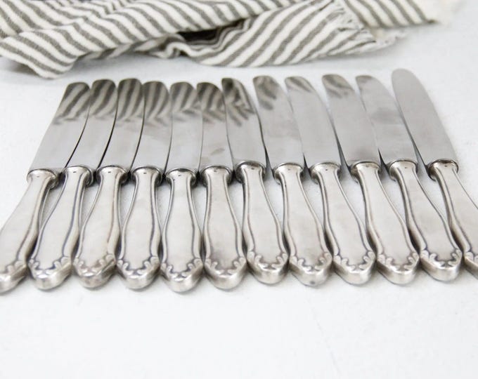 Jager Silver Plated Cheese Spoon, Baby Food Pusher, Ornate German ...