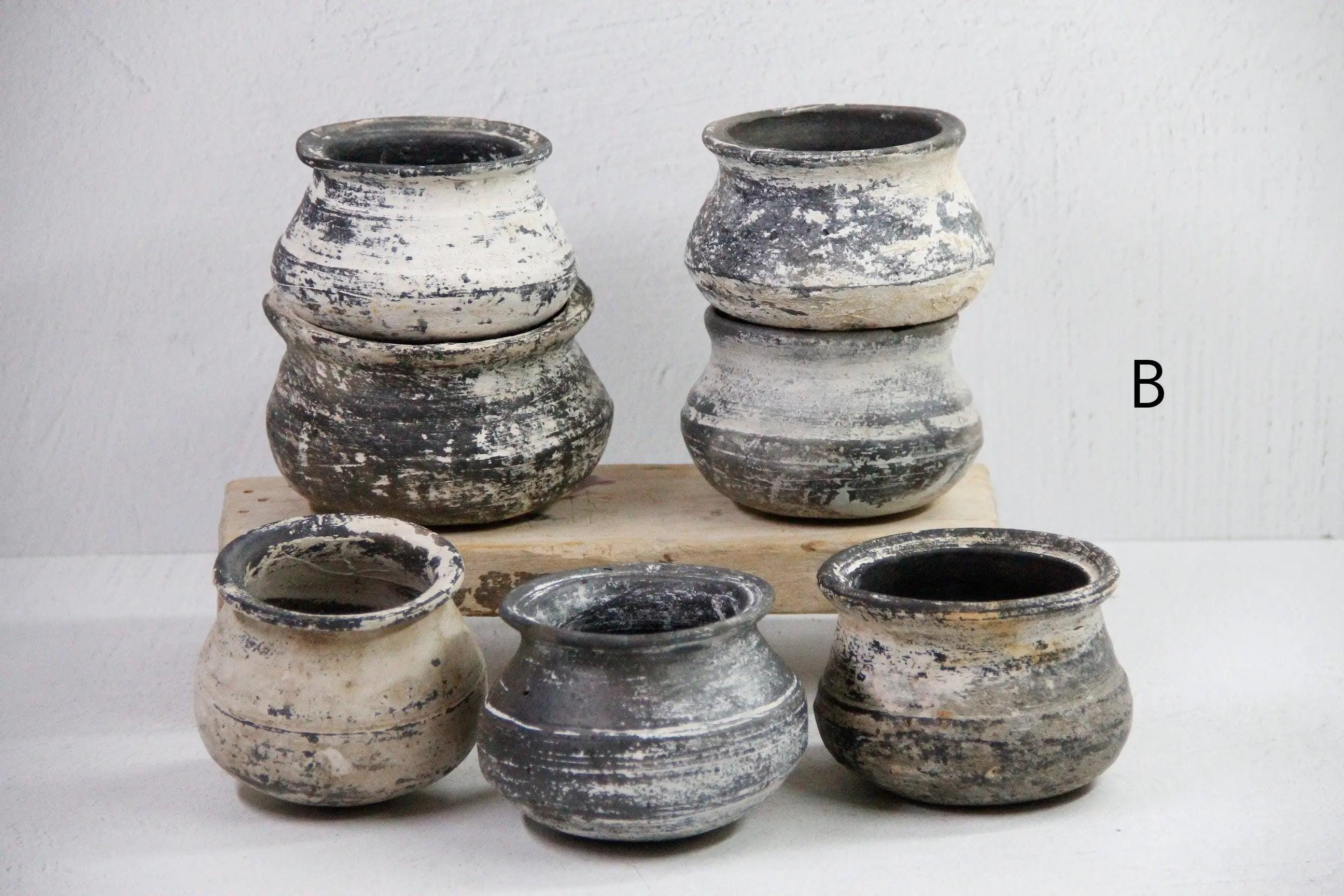 Antique Clay Pot | Assorted Vintage Earthenware Pottery - Etsy