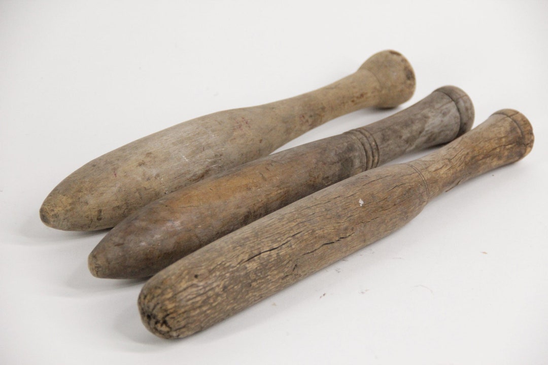 Antique Large Wood Pestle | European - Etsy