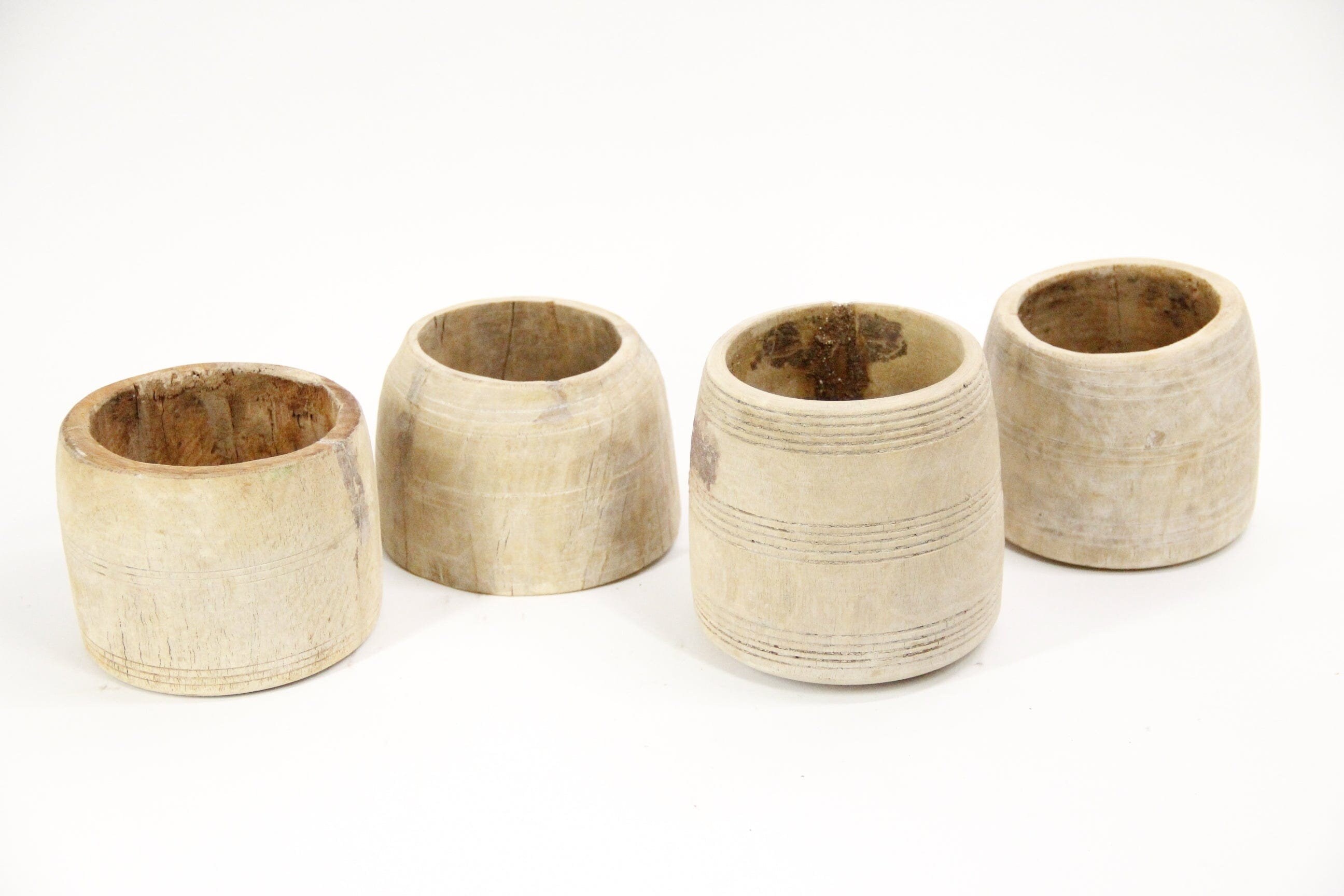 Vintage Natural Wooden Honey Pot - Etsy