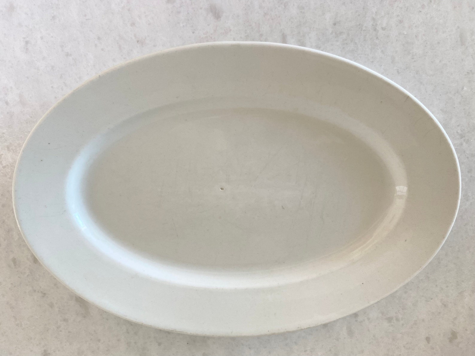 Antique White Ironstone Platter Maddocks Ironstone China - Etsy