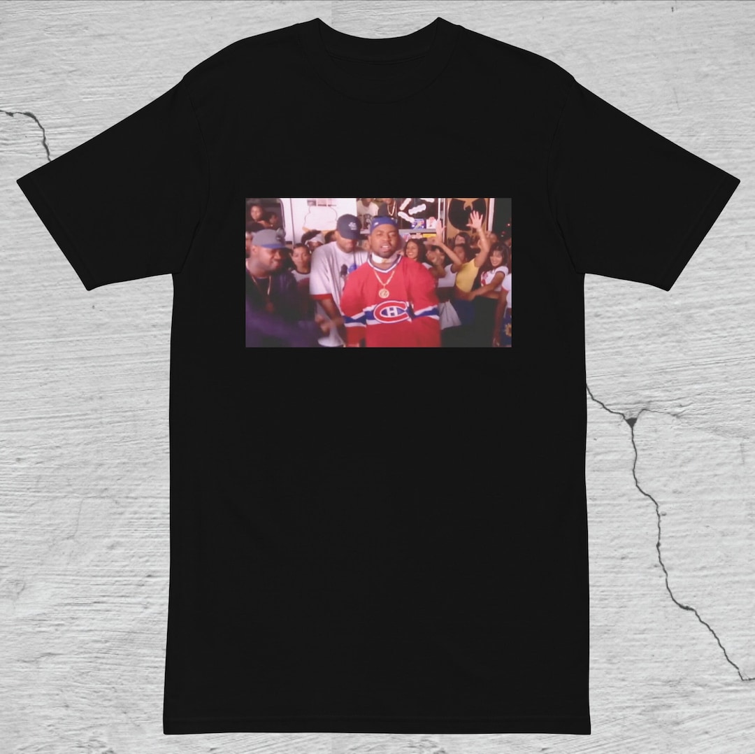Vintage Hip Hop Tee, Old School Rap Music Video Shirt, Ice Cream Wu ...