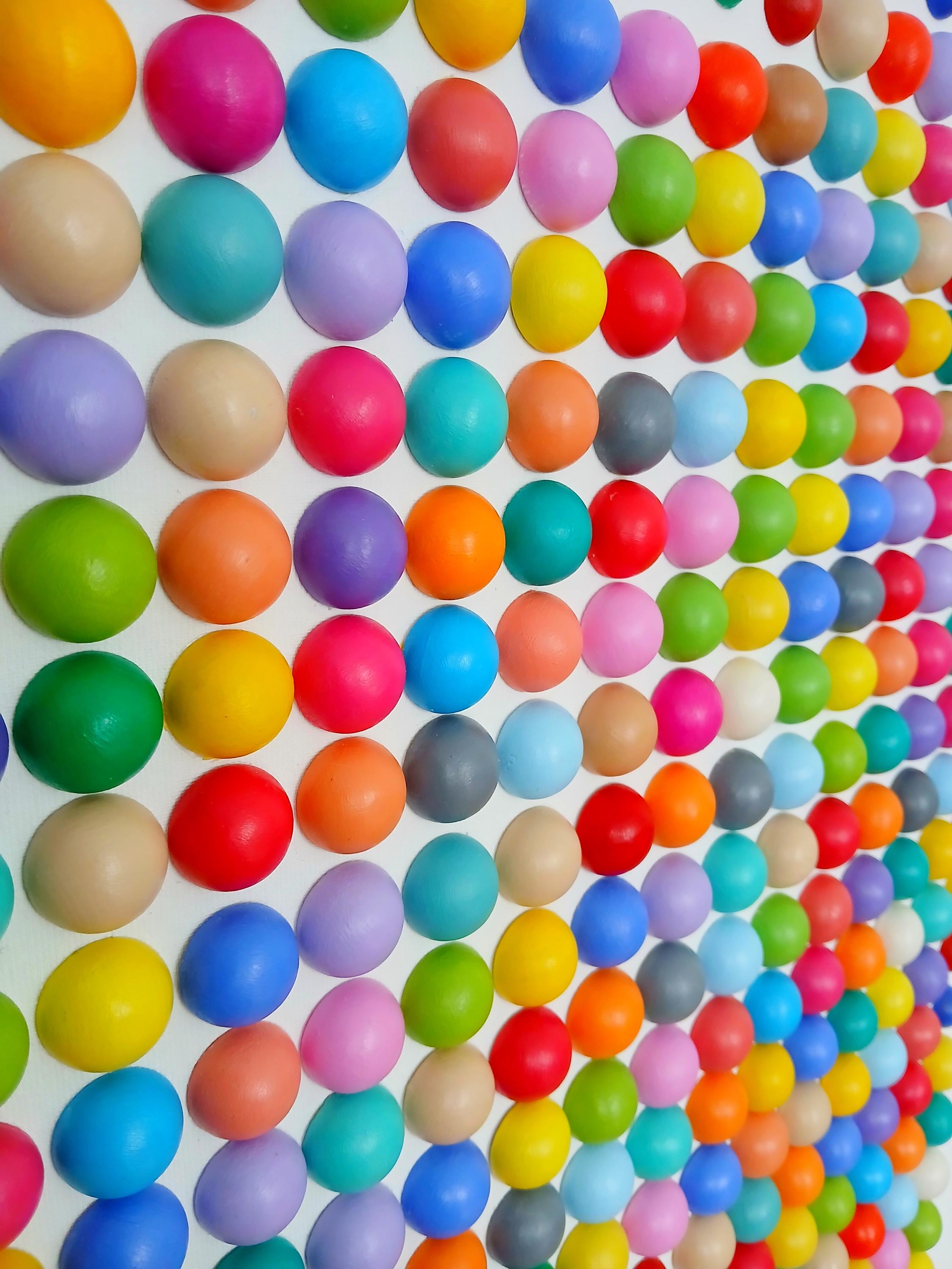 Colorful Tooth 3D Wall Sculpture: an Art Deco Mosaic for a Modern ...