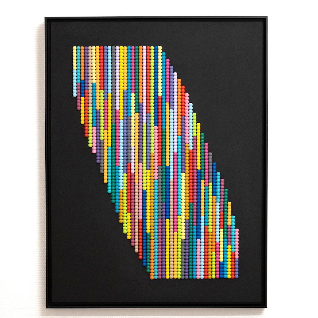 Geometric Wood Wall Art | Handmade Modern Abstract Sculpture - Etsy