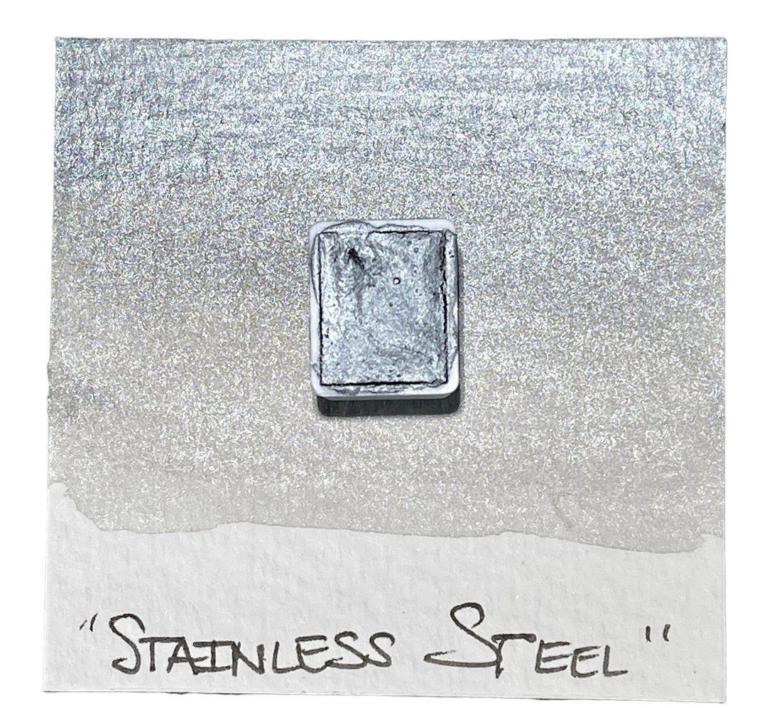 Stainless Steel Handcrafted Watercolor Paint Mica Pigment - Etsy