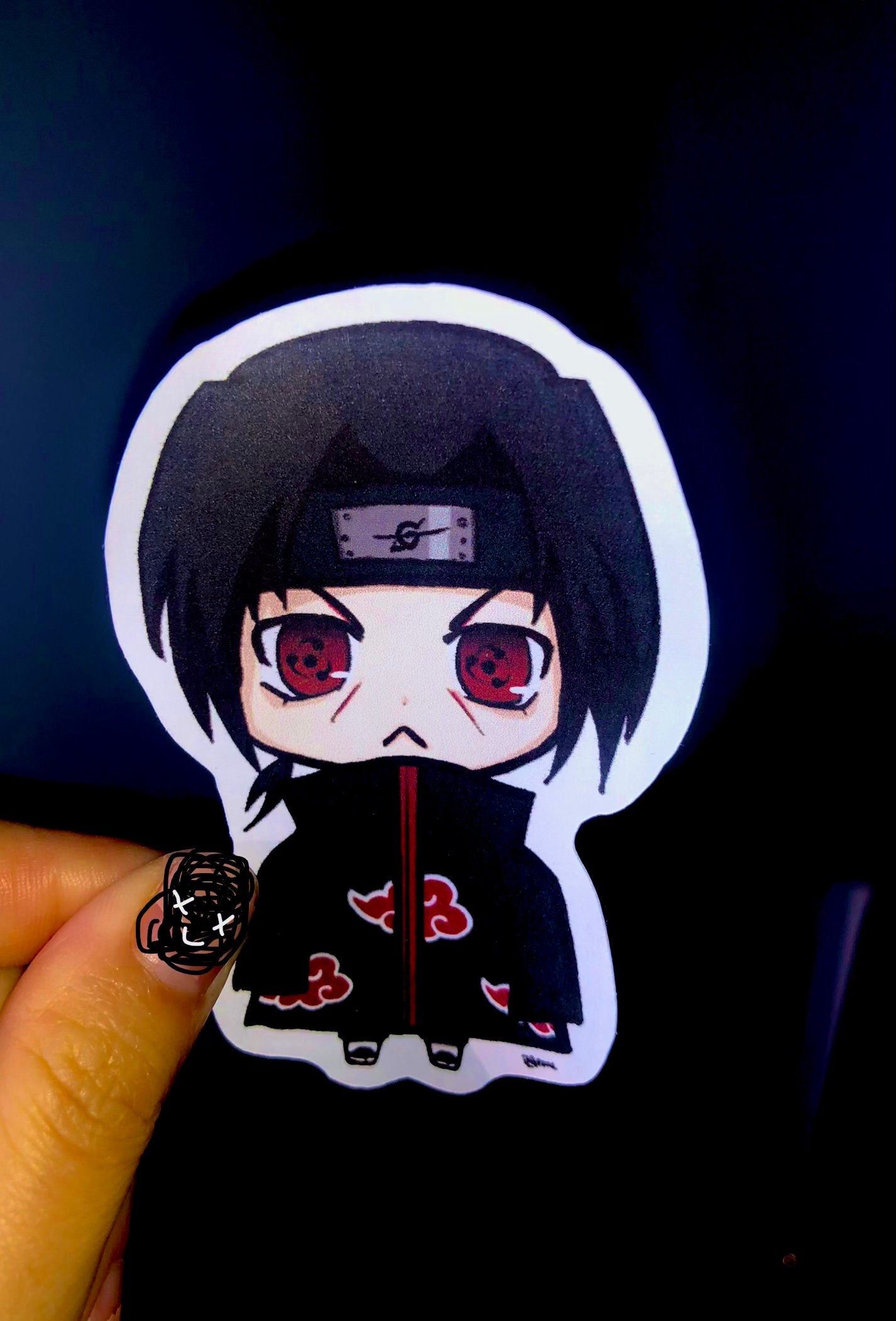 Anime Chibi I T A CHI Akatsuki Sticker - Etsy