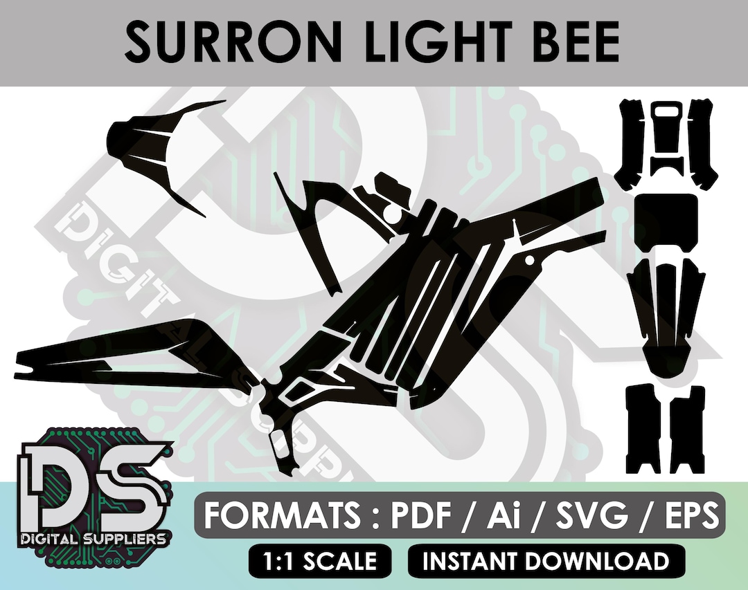 Surron Light Bee Vector Templates for Custom Sticker Graphic Kit / Eps ...