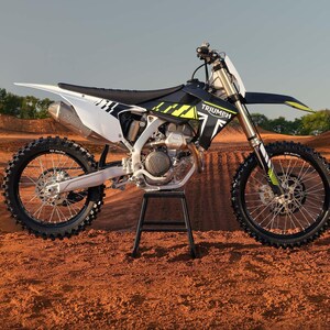 Triumph TF 250 X 2024 2025 Vector Templates for Custom Motocross ...