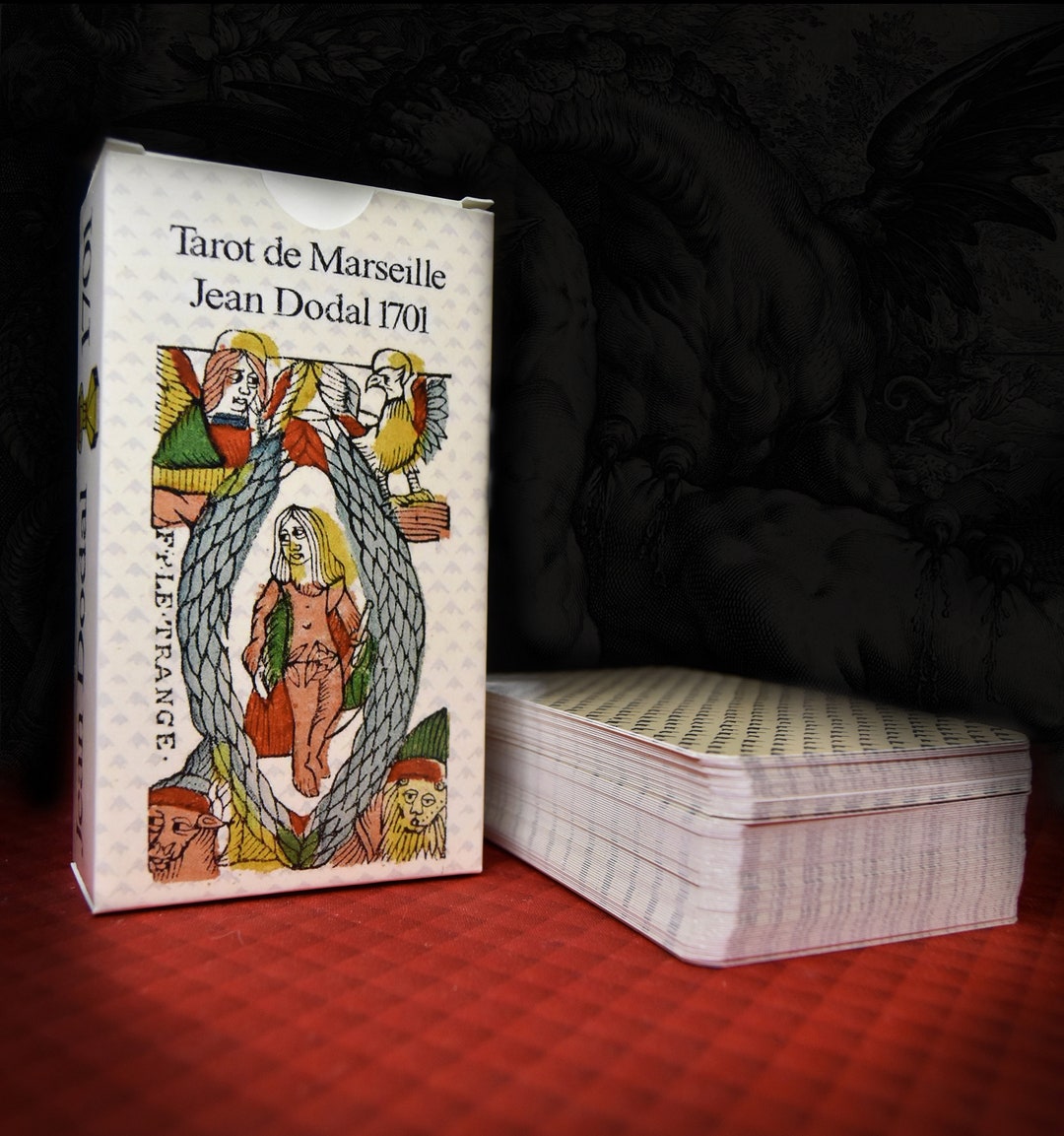 Tarot de Marseille : Jean Dodal 1701, facsimile BNF, 78 cards - Etsy 日本