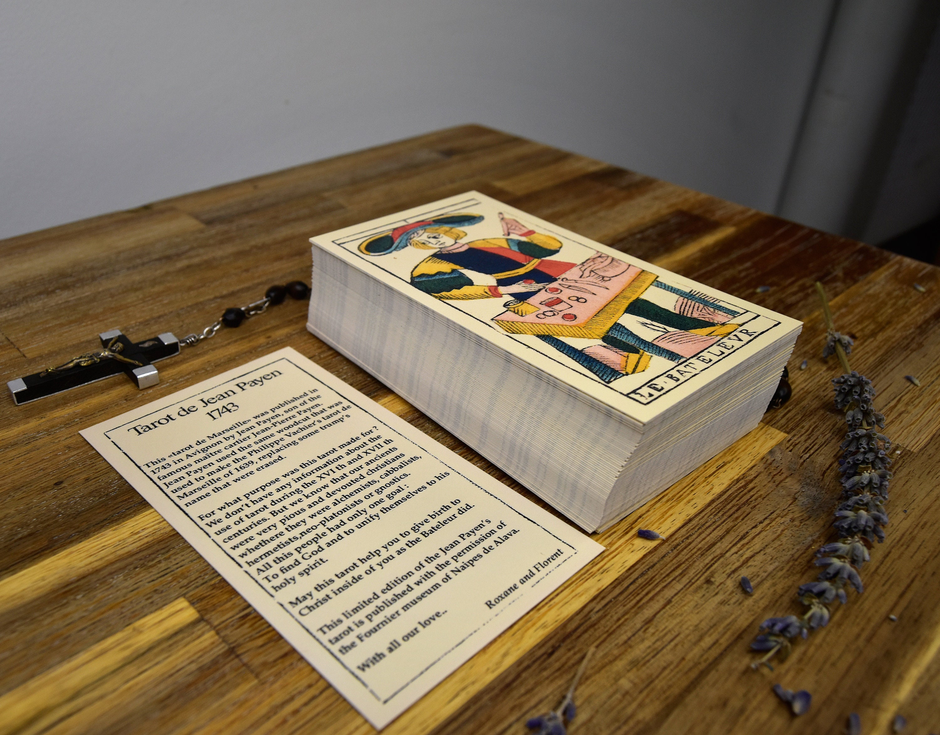 Tarot de Marseille : Jean Payen 1743, facsimile, 78 cards 2nd EDITION ...