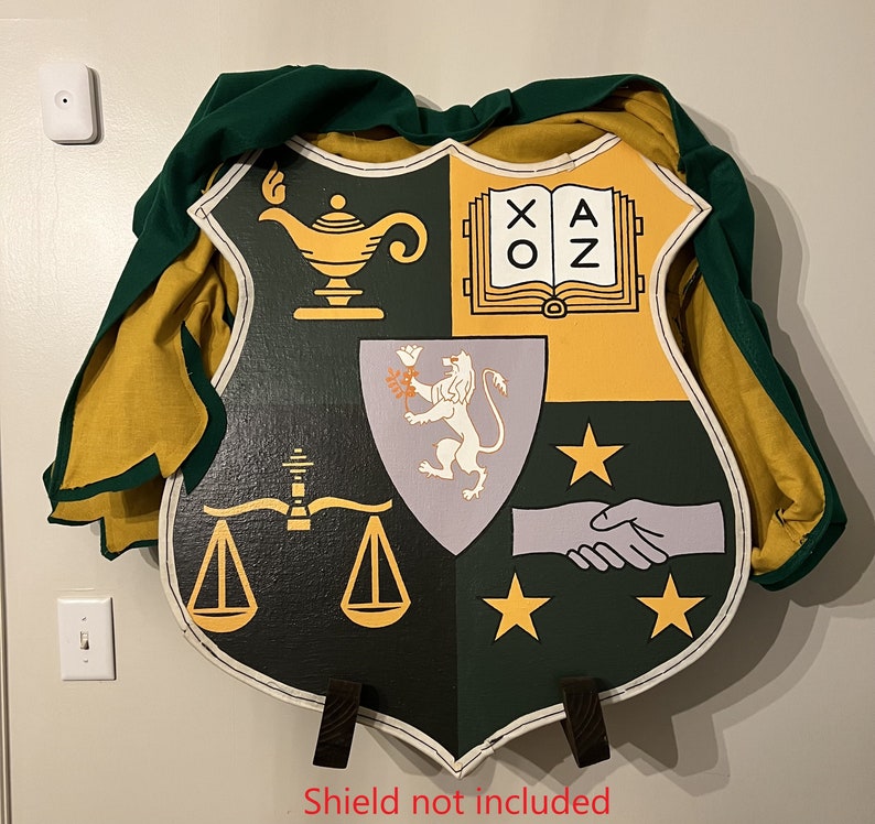 Lambda Chi Alpha Coat of Arms Mantling: Knights Cloak - Etsy