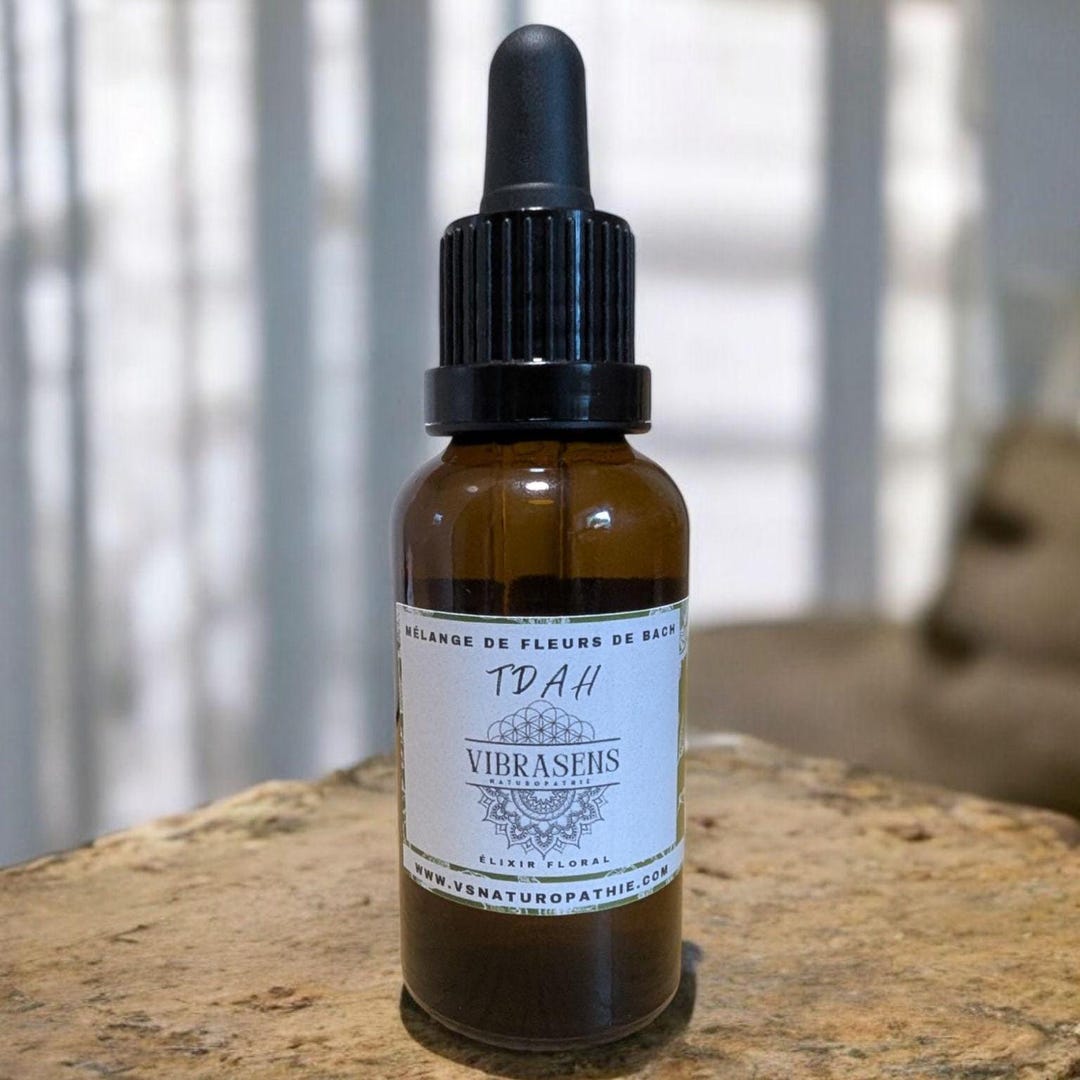 Bach Flowers ADHD – Concentration and Calming – Natural Blend Dispersed ...