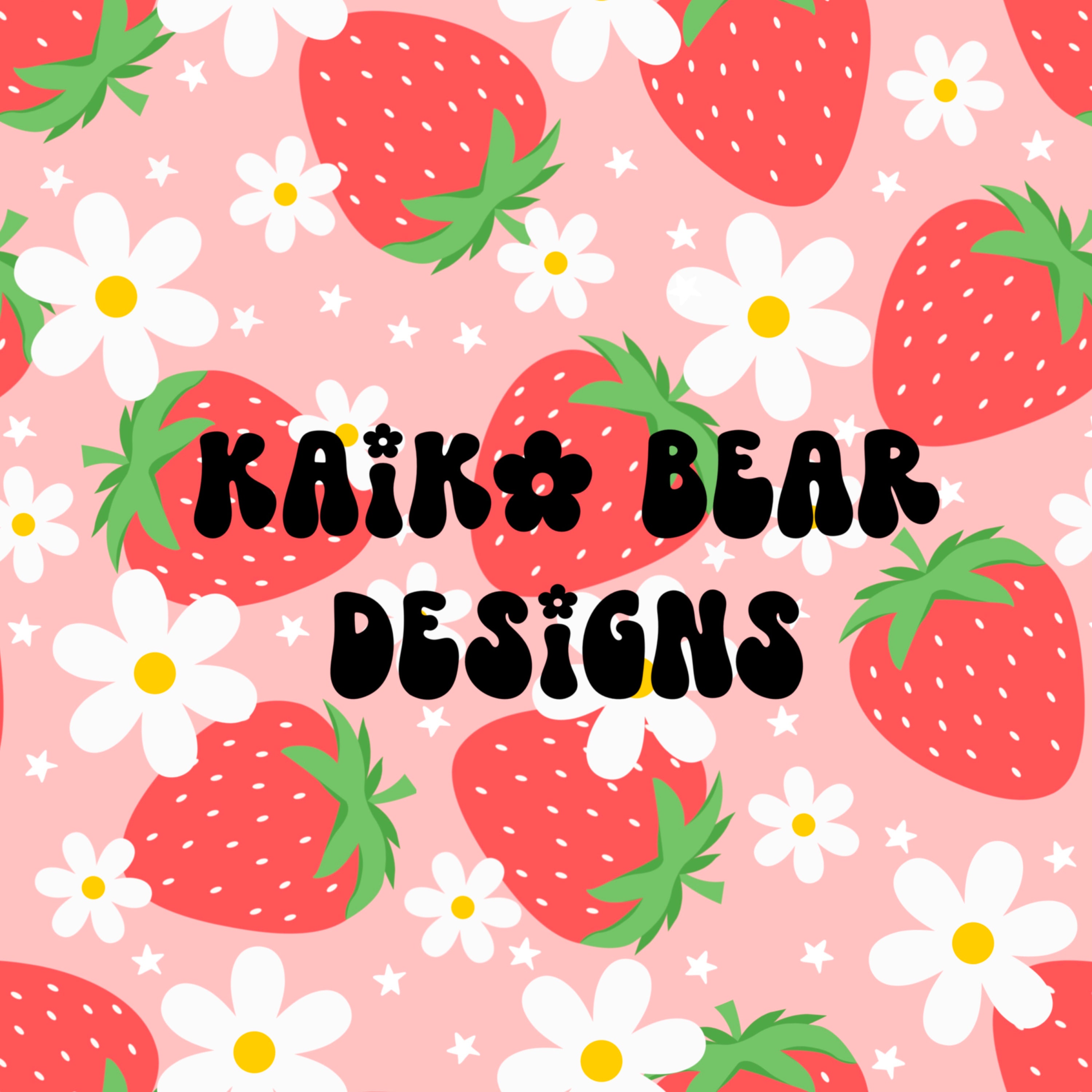 Strawberries Seamless Pattern Spring Seamless Summer Seamless Daisy ...