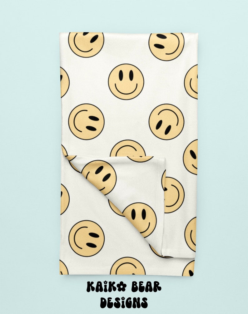 Smiley Face Seamless Pattern Summer Seamless File Retro Seamless Boy ...
