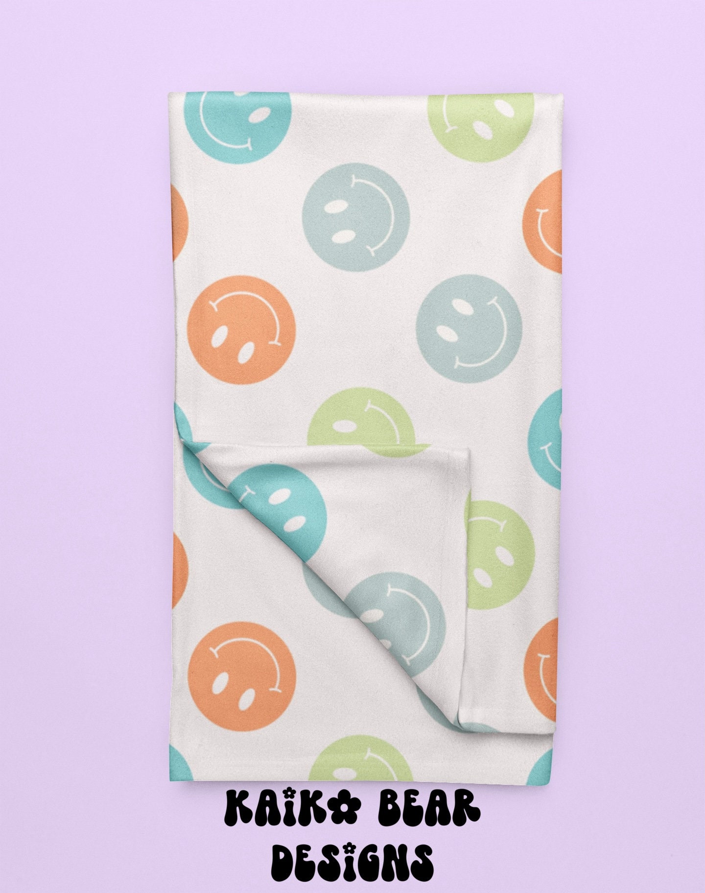 Smiley Face Seamless Pattern off White Background Retro Seamless ...