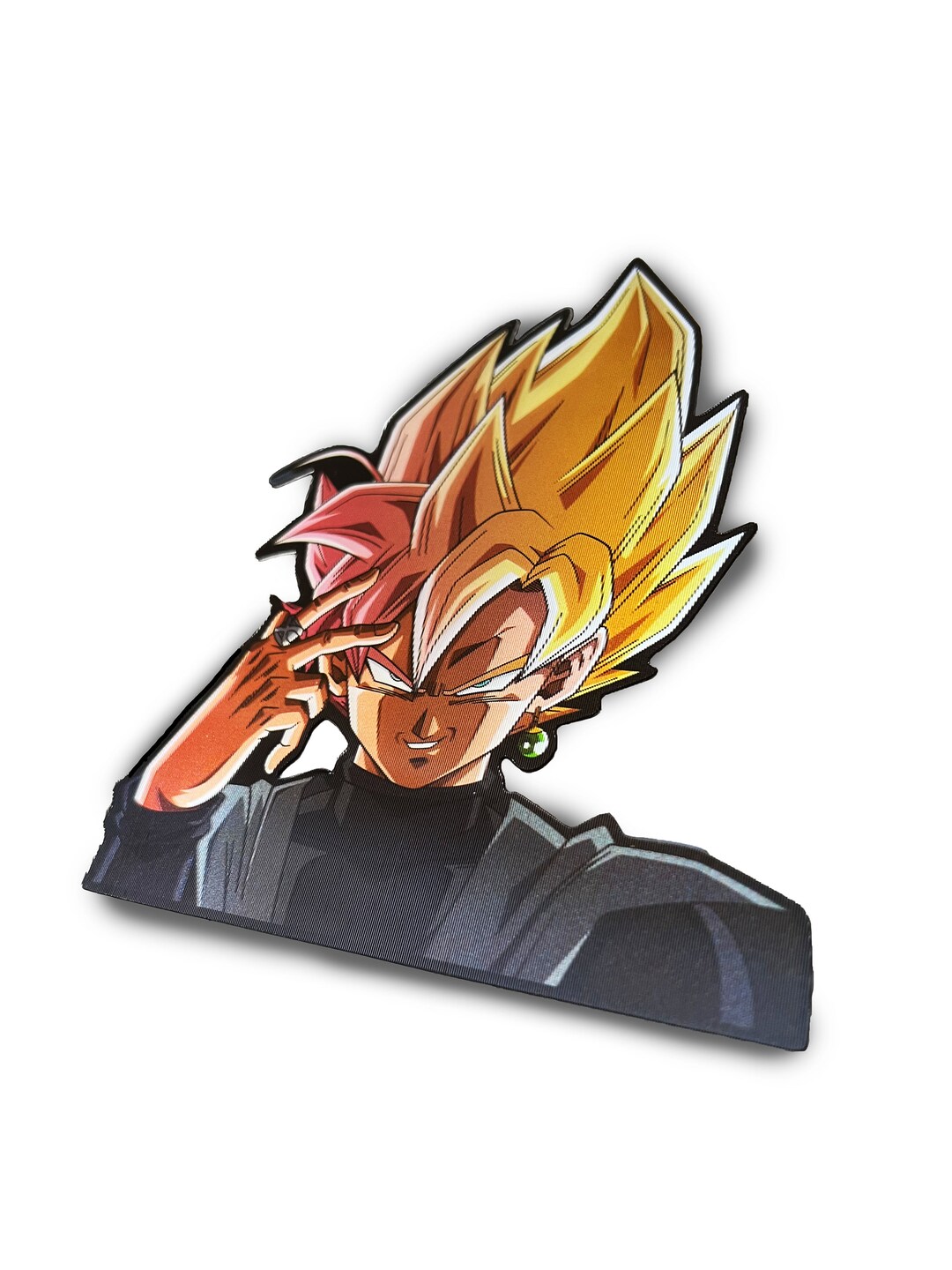 3D Anime Sticker Holographic Decal Peeker Sticker Car - Etsy