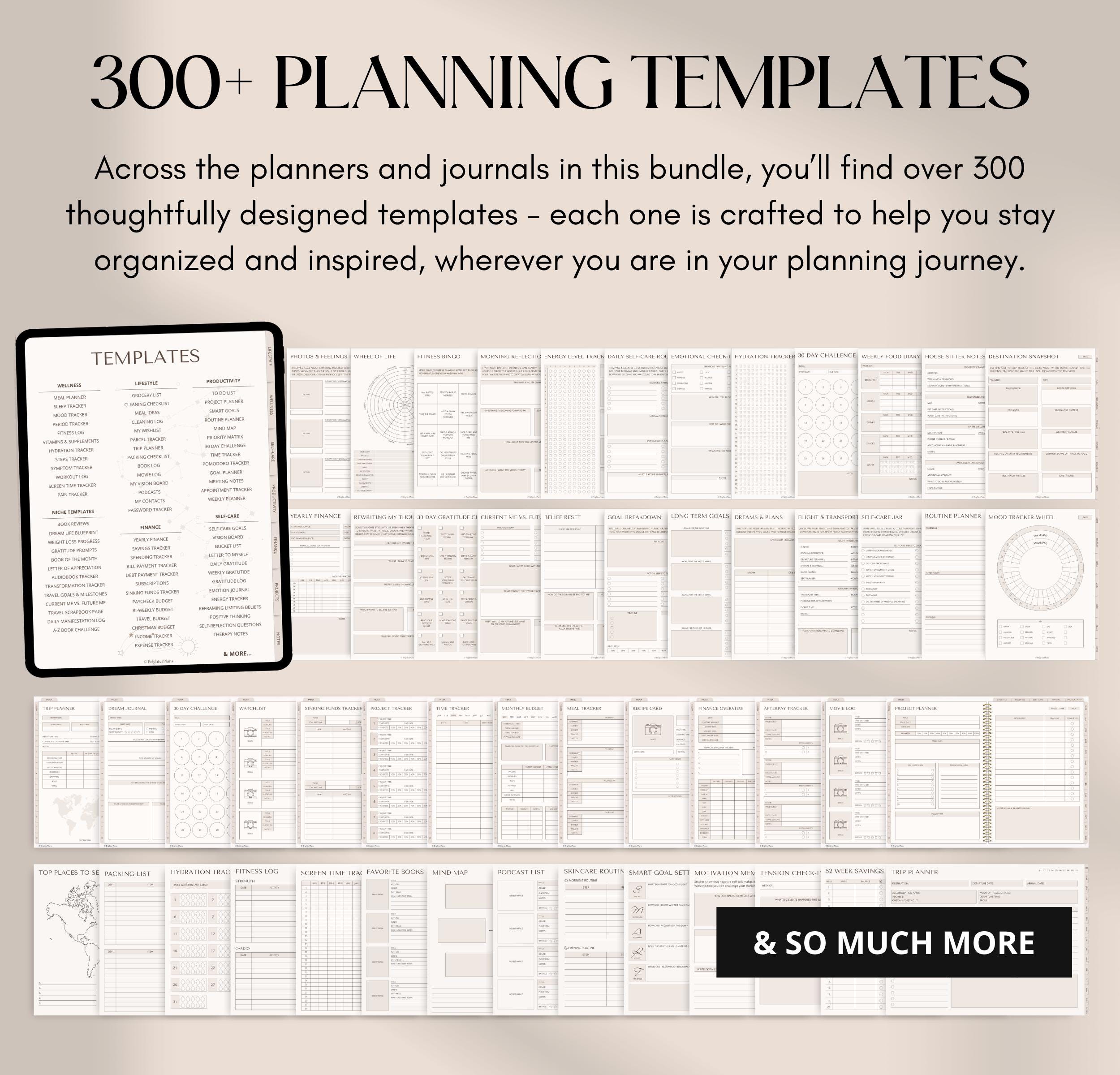 Digital Planner Whole Shop Bundle, Goodnotes Calendar, iPad & Android ...