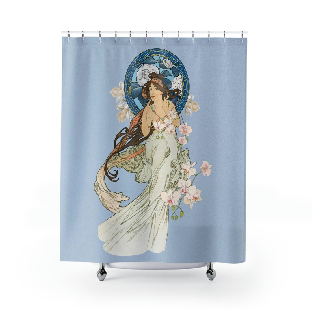 Art Nouveau Shower Curtain