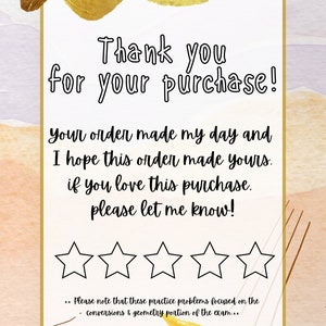 ATI TEAS 7 Math Formulas & Unit Conversion to Memorize - Etsy