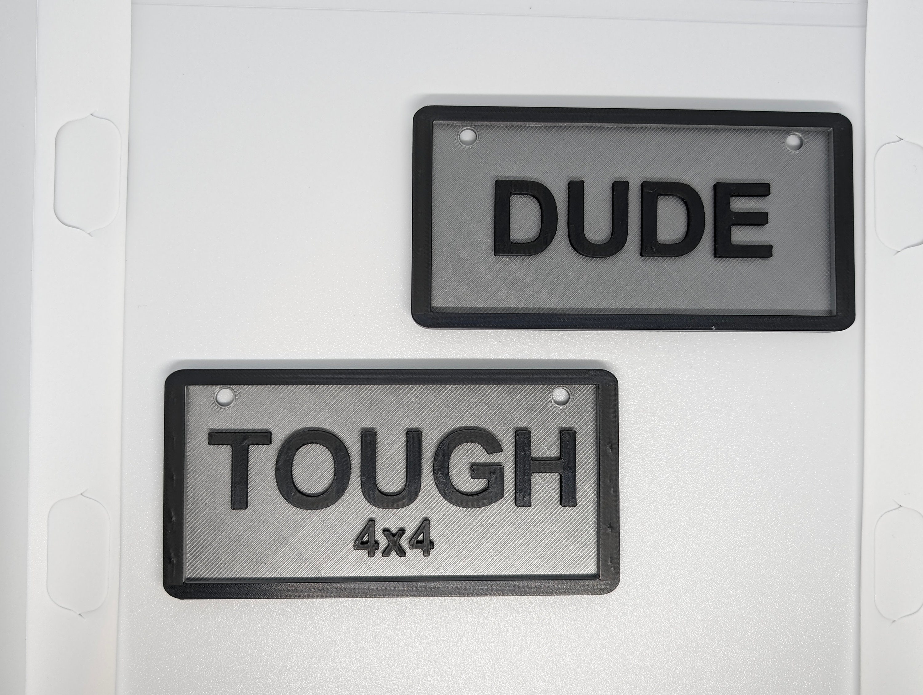 3D Printed Custom License Plate for Kids Ride Ons / Power Wheels Great ...