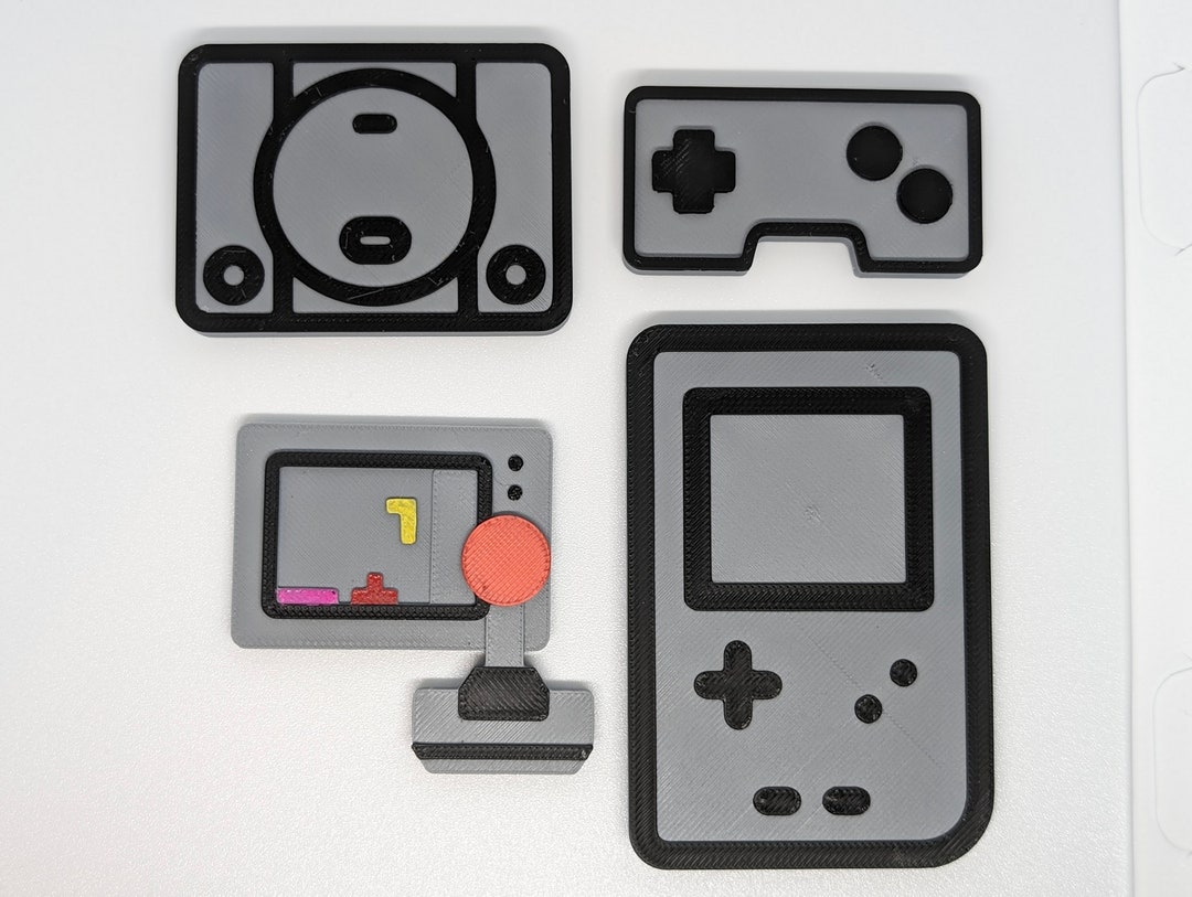 Video Game Magnet Collection 3D Printed Decorative Magnets - Etsy