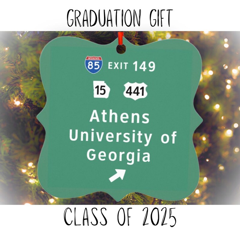 Uga Christmas Ornament - Etsy