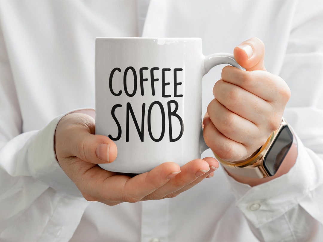 Coffee Snob Office Mug for Him | Gifts for Coffeeholic Dad | Men's Day ...