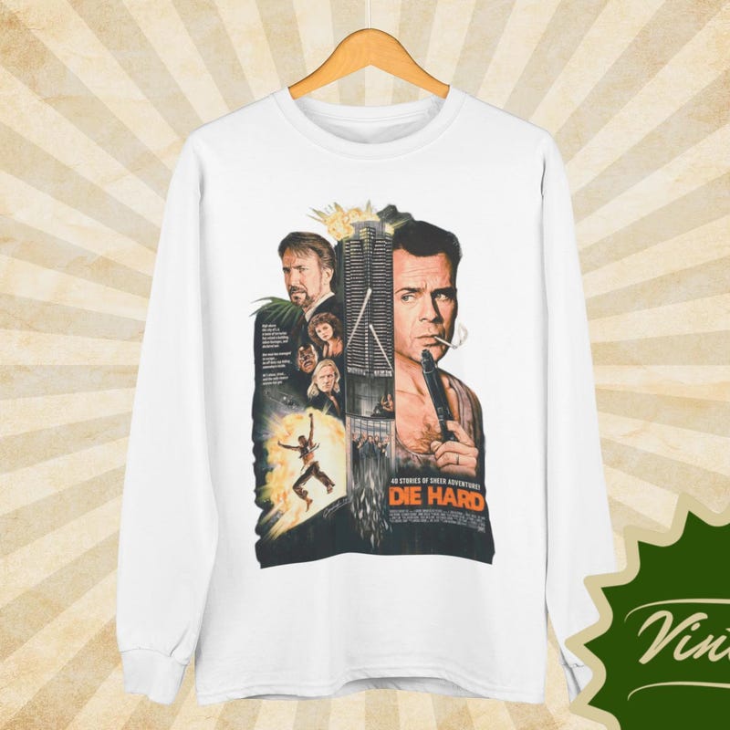 Diehard Christmas Sweater - Etsy